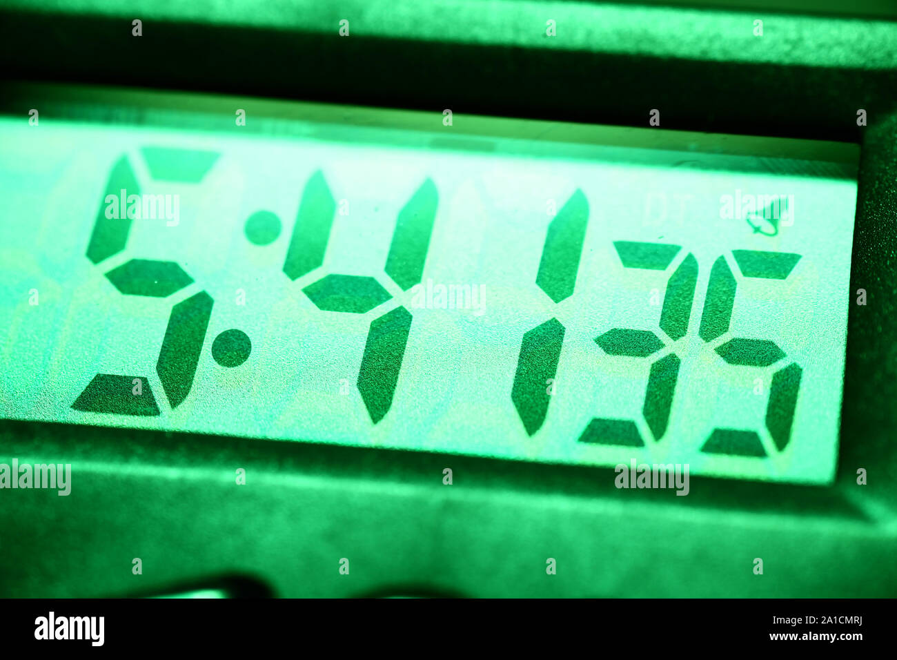 Close up of a digital timer lcd Stock Photo - Alamy