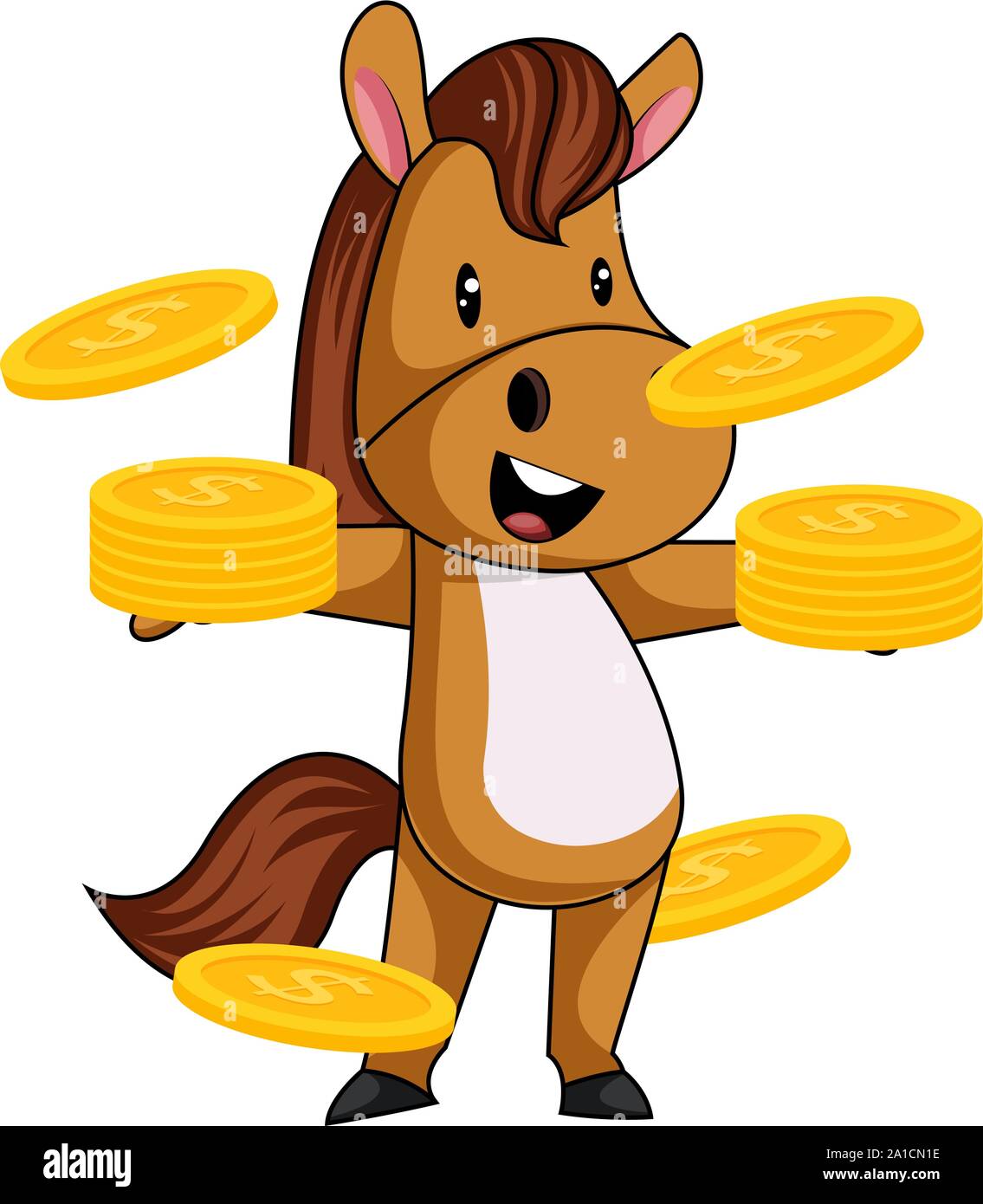 Antique horse image Stock Vector Images - Alamy