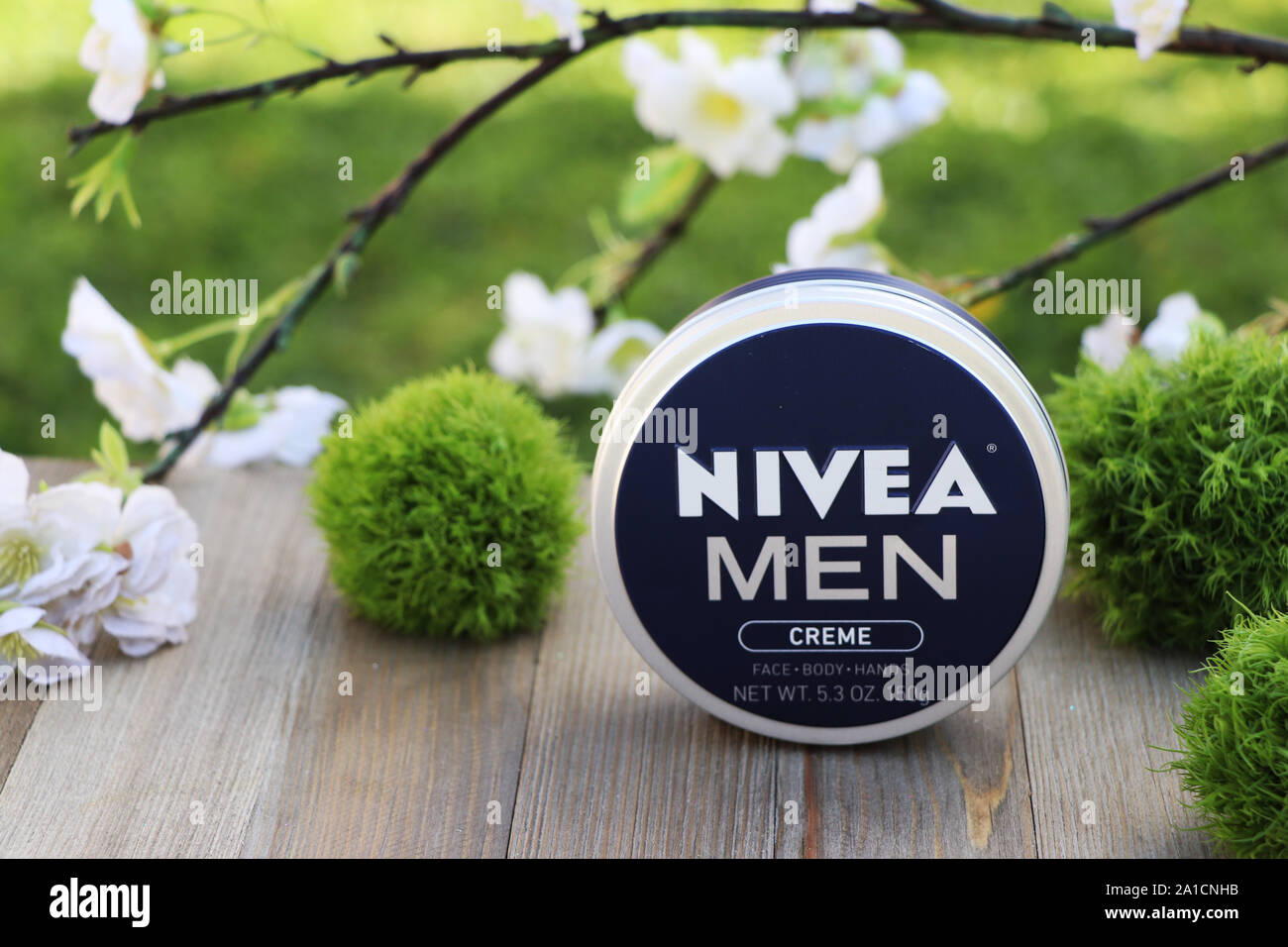 Nivea Men Product Stock Photo - Alamy