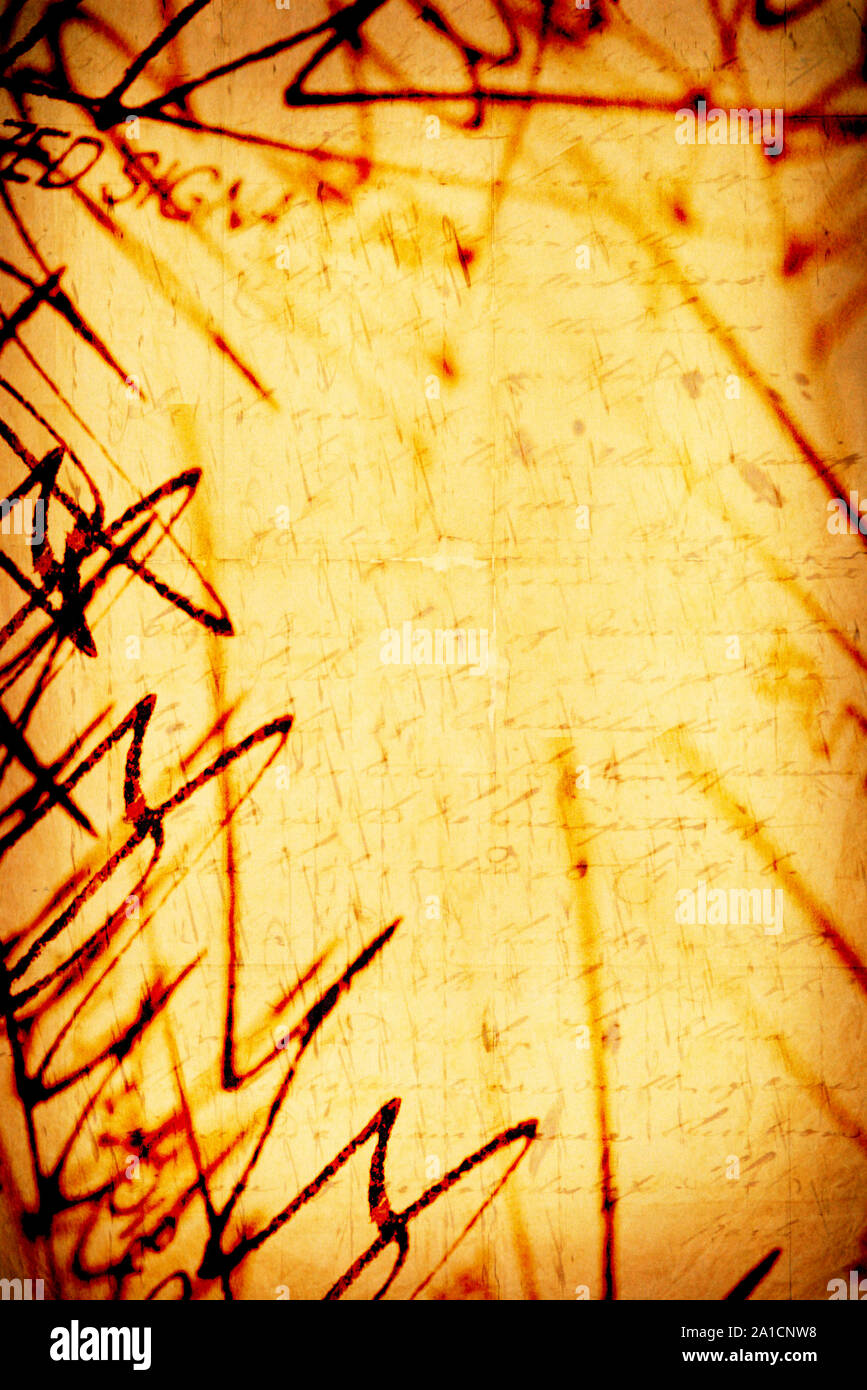 Close up of Old Paper for Background Stock Photo - Alamy