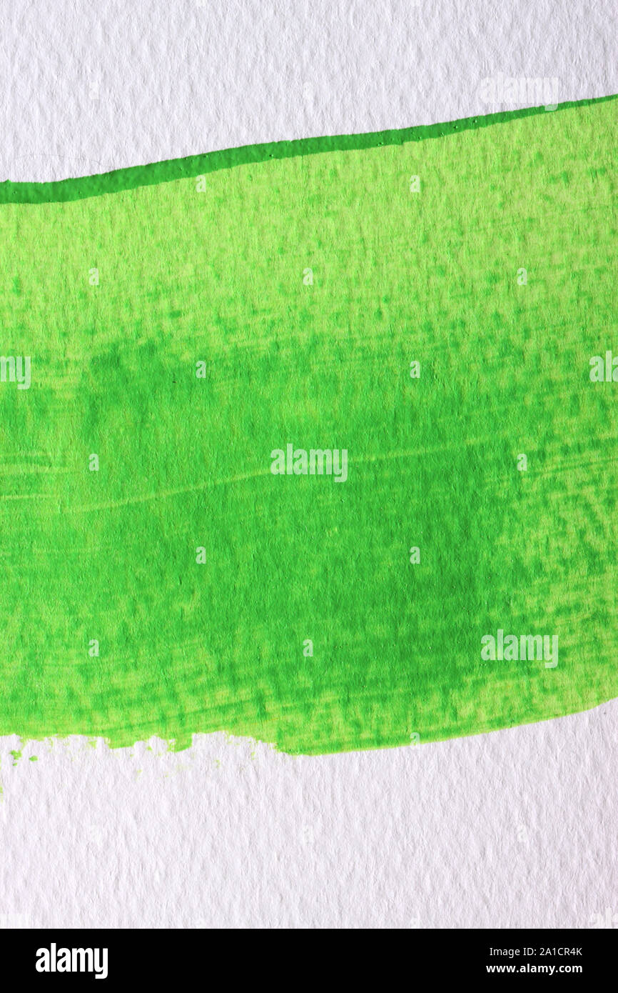 Close up of abstract color ink brush marks Stock Photo - Alamy