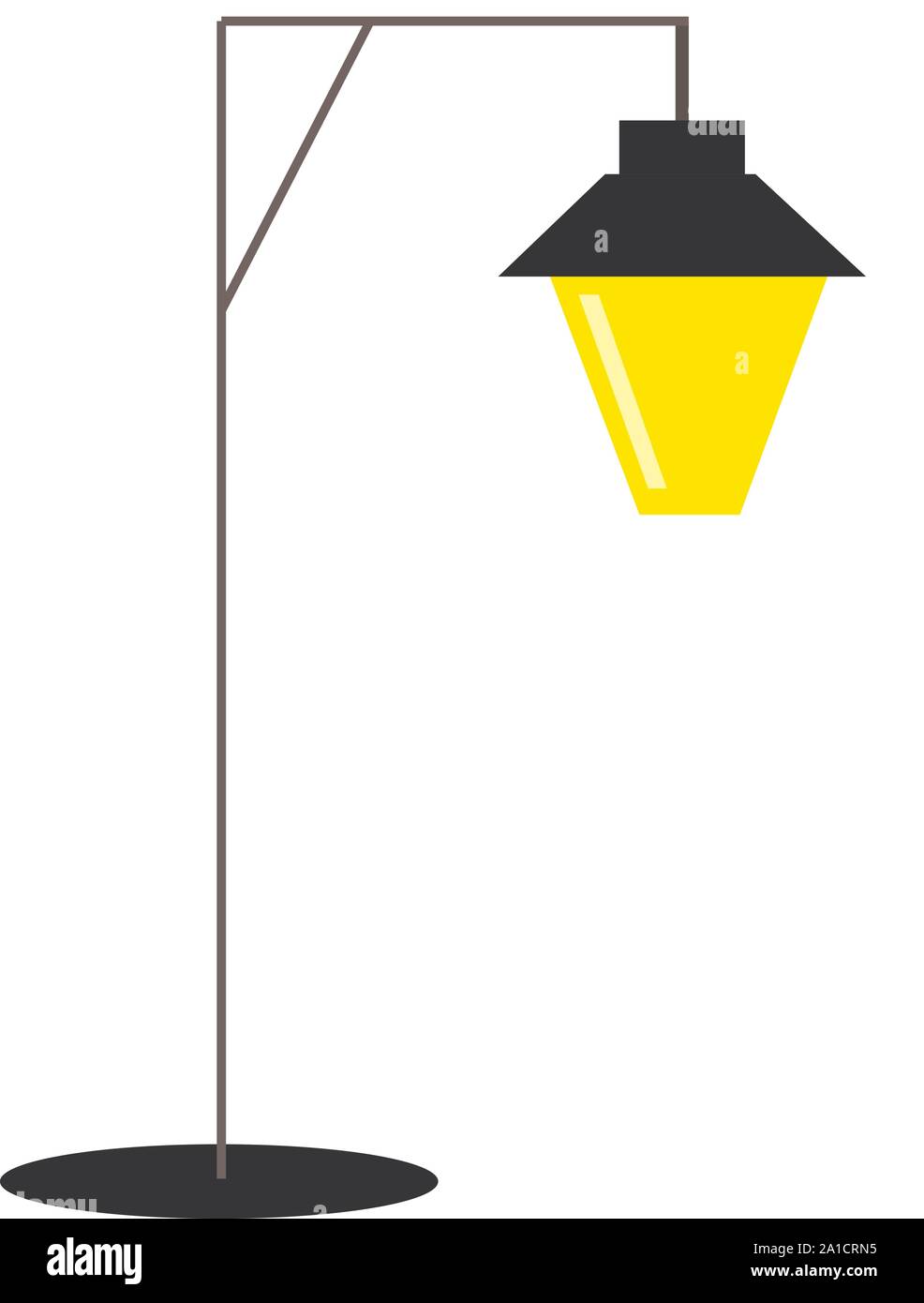 Street light on modern Cut Out Stock Images & Pictures - Alamy