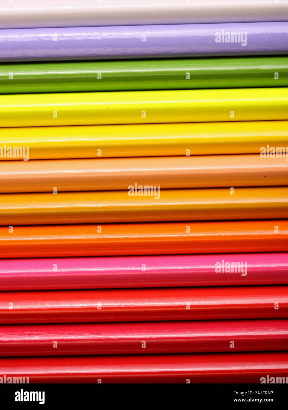 Close up of abstract multi colored pencils Stock Photo - Alamy
