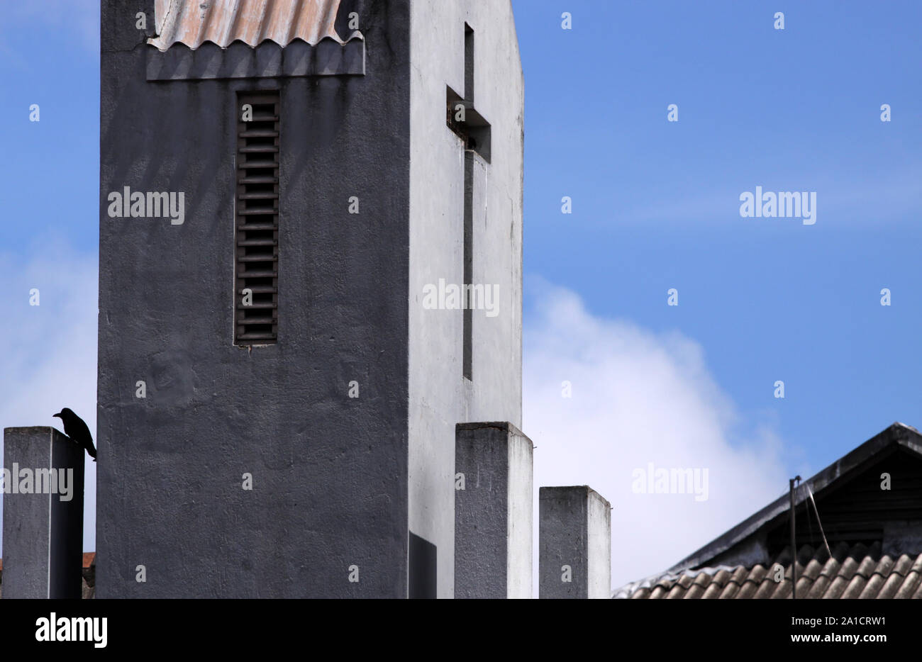 Zoomed shot of holy building from a distance Stock Photo - Alamy