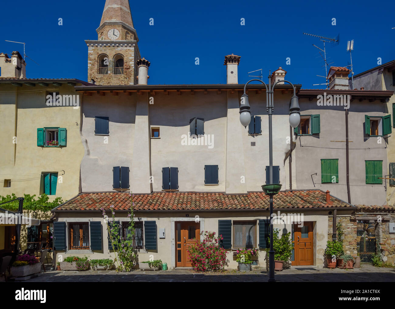 Grado, historische Altstadt, Via Gradenigo - Grado, Historic Center ...