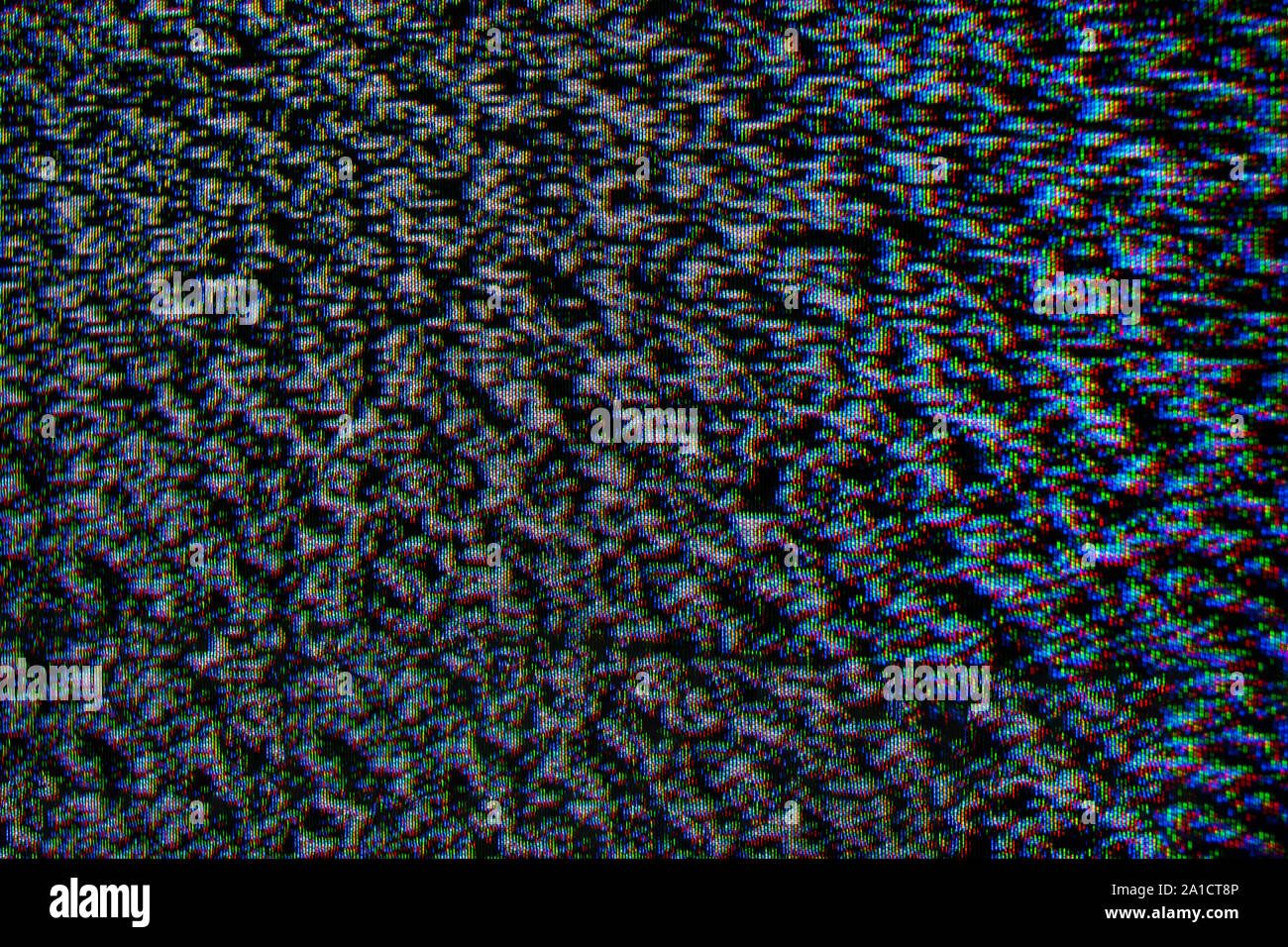 Glitch style, Abstract LED screen glitch pattern background Stock Photo ...