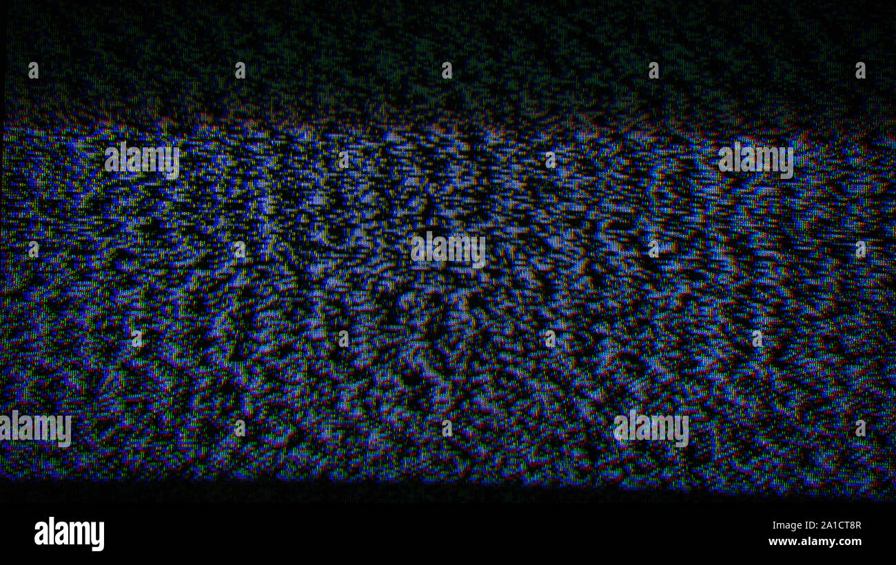 Glitch style, Abstract LED screen glitch pattern background Stock Photo ...