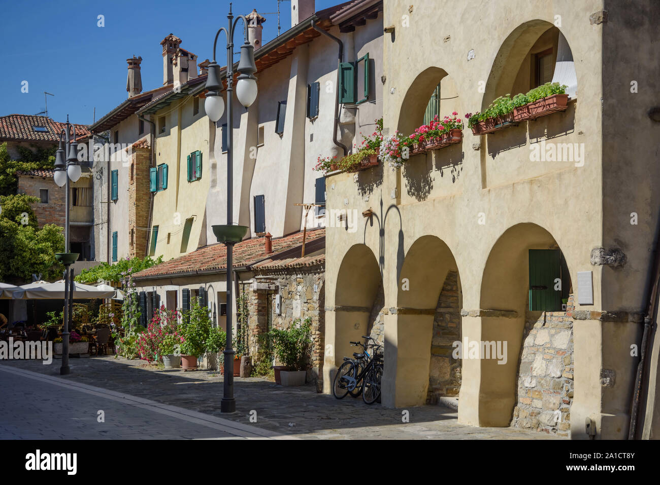 Grado, historische Altstadt, Via Gradenigo - Grado, Historic Center ...