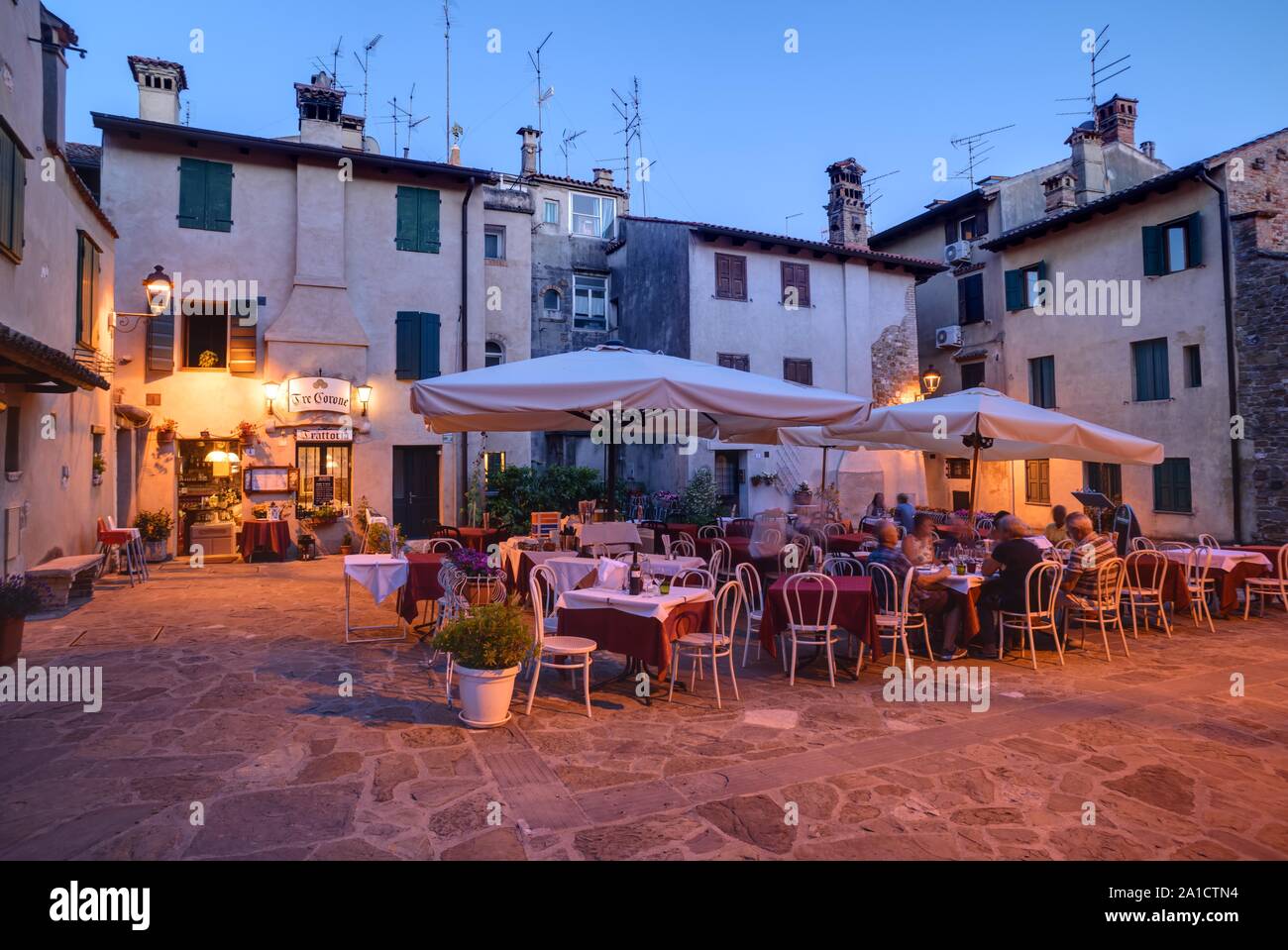 Grado, historische Altstadt, Trattoria Tre Corone - Grado, Historic ...