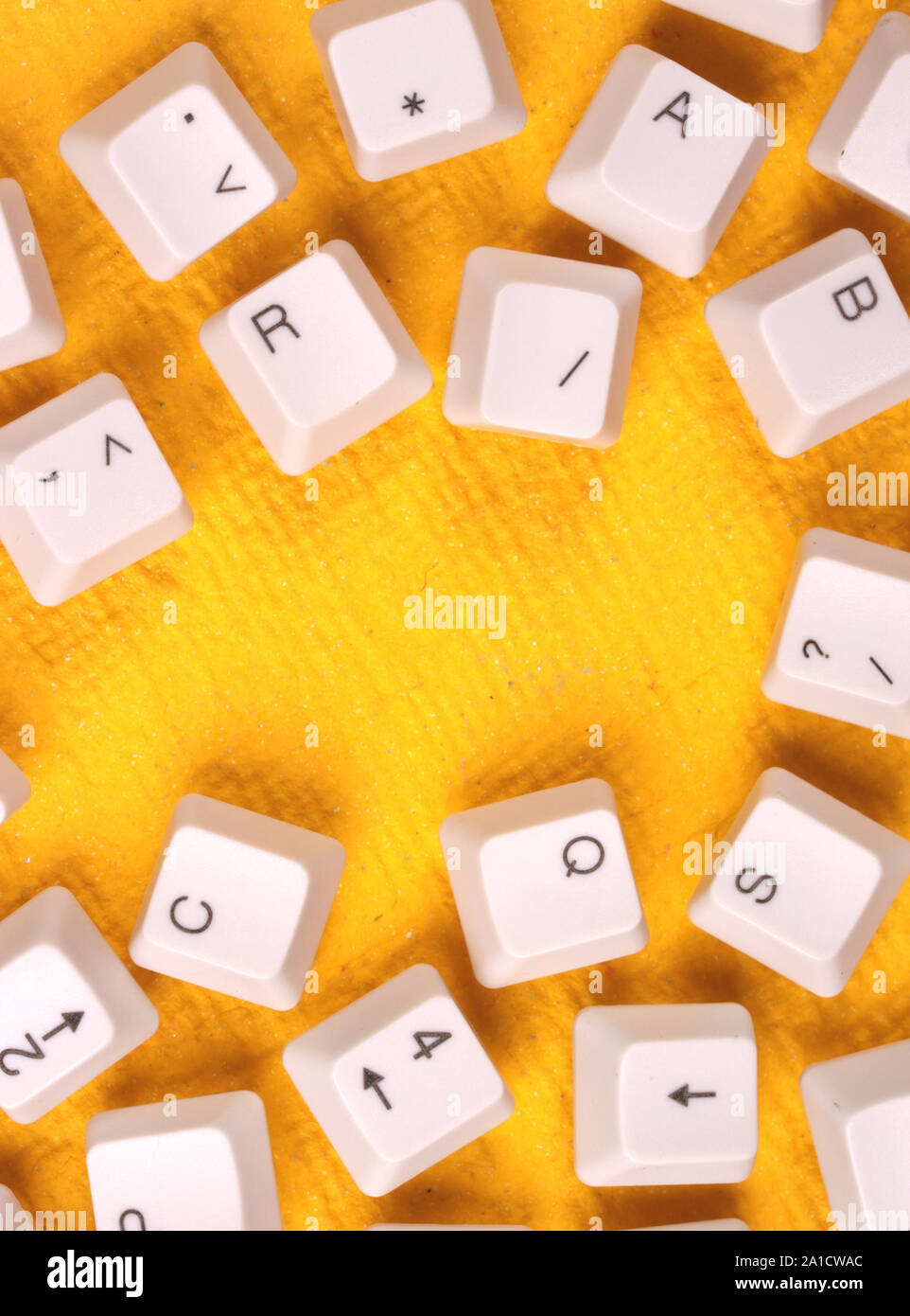 Close up of computer keys abstract background Stock Photo - Alamy