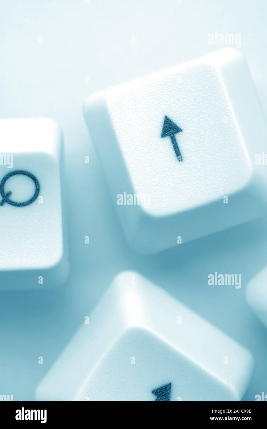 Close up of computer keys abstract background Stock Photo - Alamy