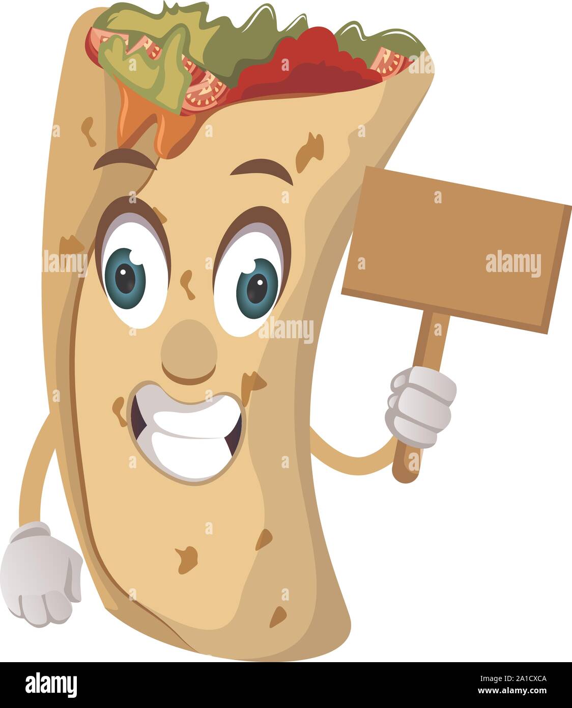 Burrito sign Stock Vector Images - Alamy