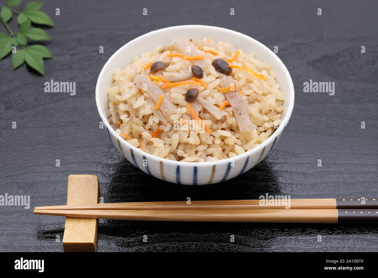 Japanese food, Takikomi gohan boiled rice Stock Photo - Alamy