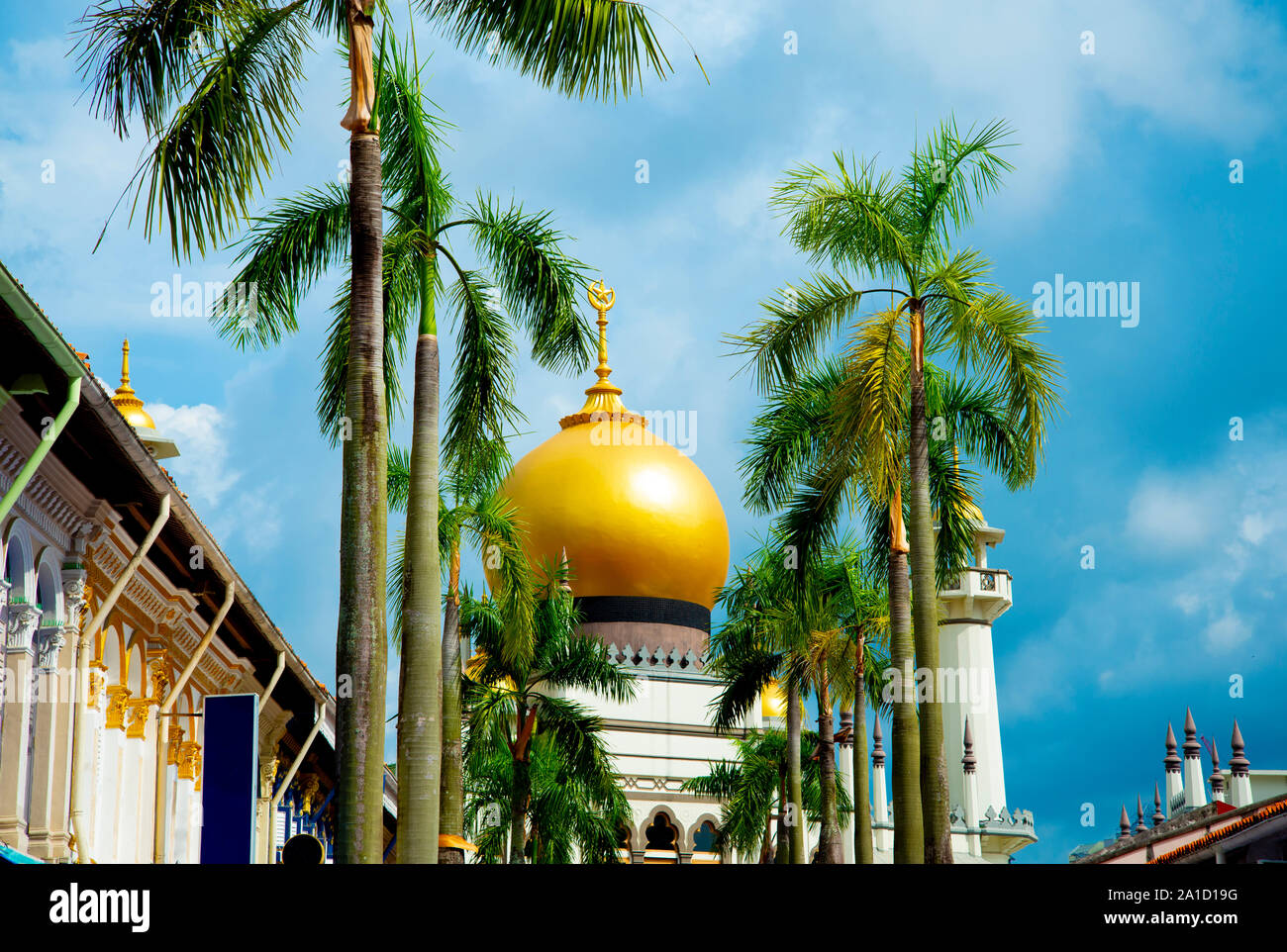 Sultan Mosque - Singapore Stock Photo - Alamy
