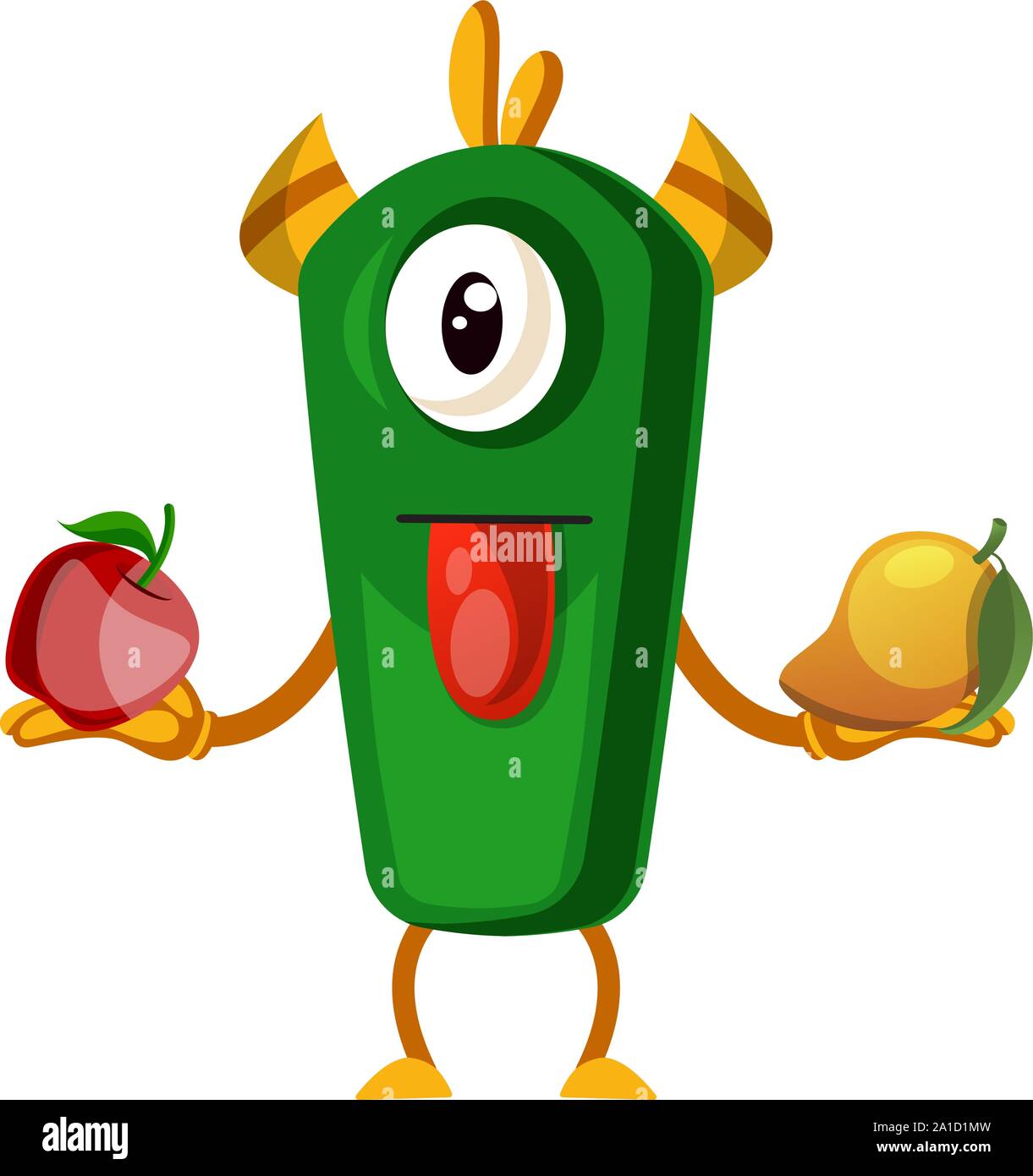 Crazy fruits Stock Vector Images - Alamy