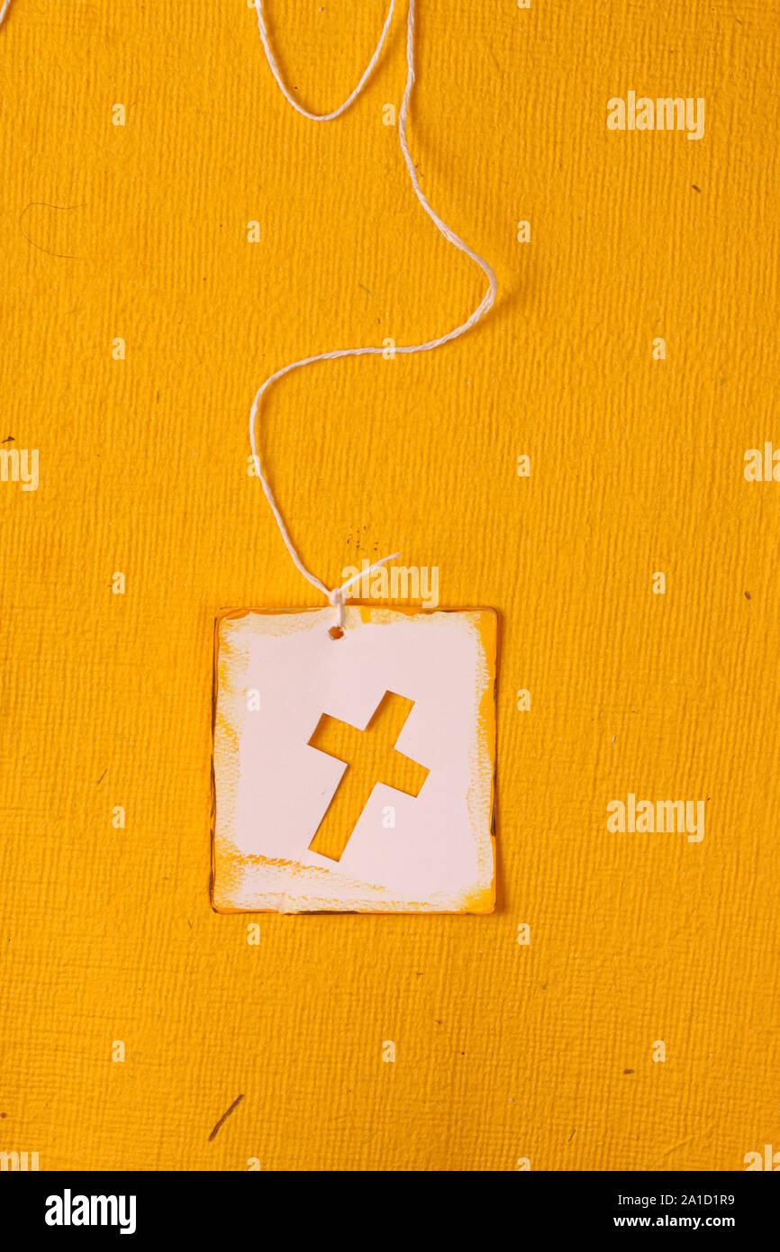 Close up of an old Holy cross Stock Photo - Alamy