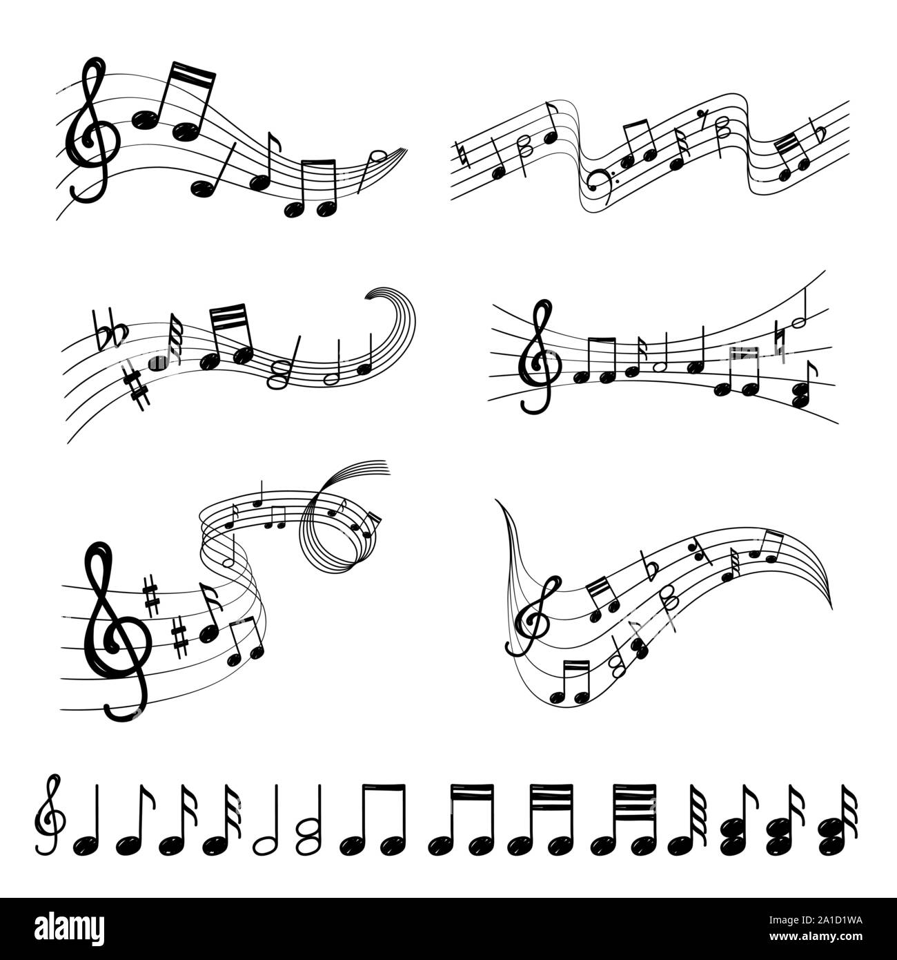 Treble clef notes hi-res stock photography and images - Alamy