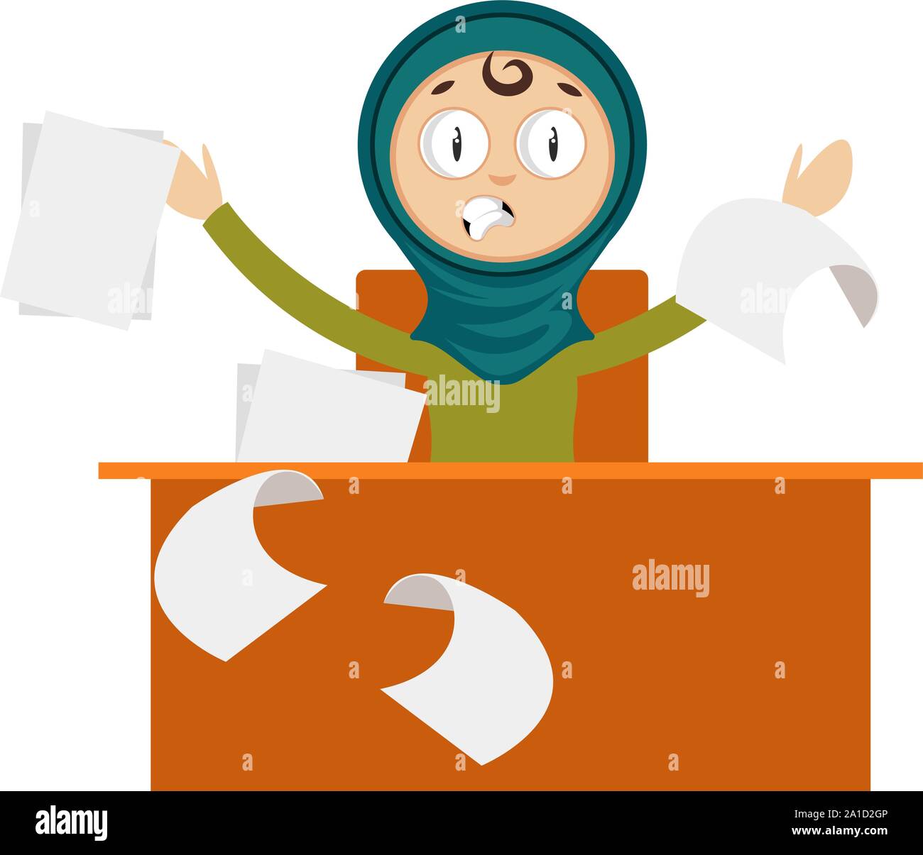 Creative woman working on computer Cut Out Stock Images & Pictures - Alamy