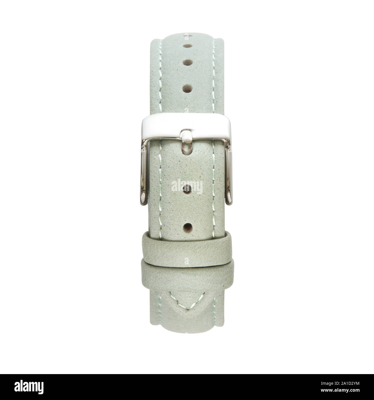 Stylish Modern Wrist Watch timepiece isolated / cut out on white ...