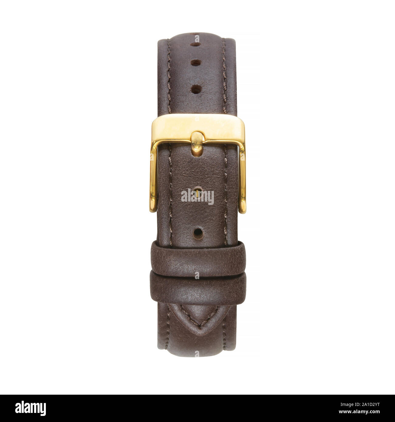 Stylish Modern Wrist Watch timepiece isolated / cut out on white ...