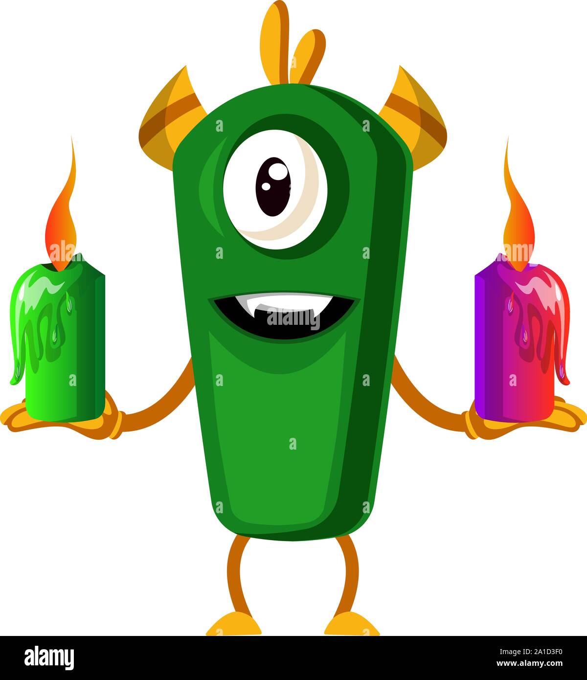 Colorful candles drawing hi-res stock photography and images - Alamy