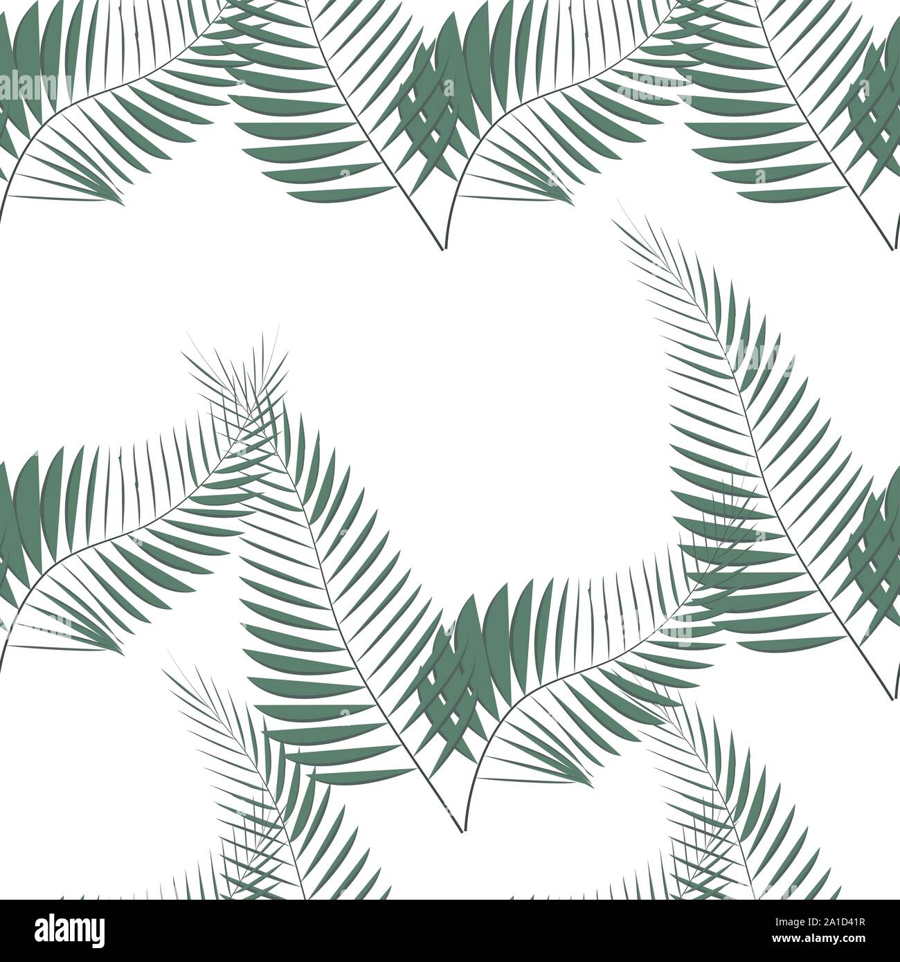 Floral island painting Cut Out Stock Images & Pictures - Alamy