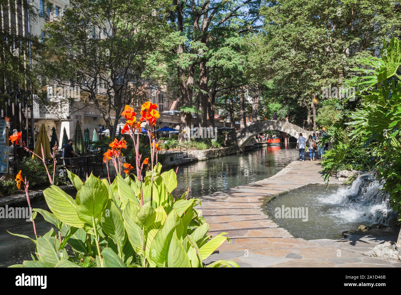 San Antonio Riverwalk is a popular travel destination with outdoor ...