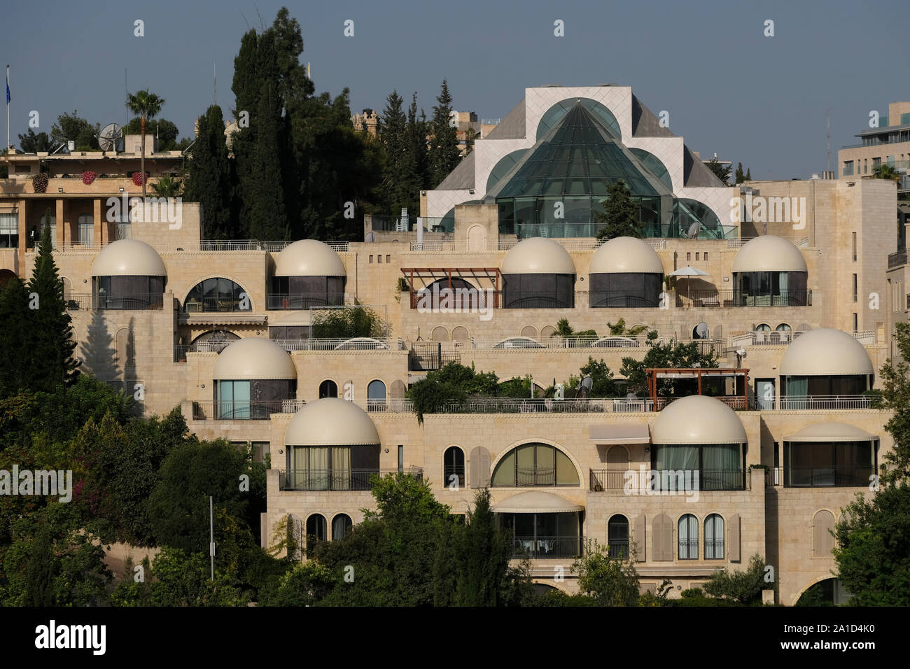 View of the luxury residential project named David's Village or Kfar ...