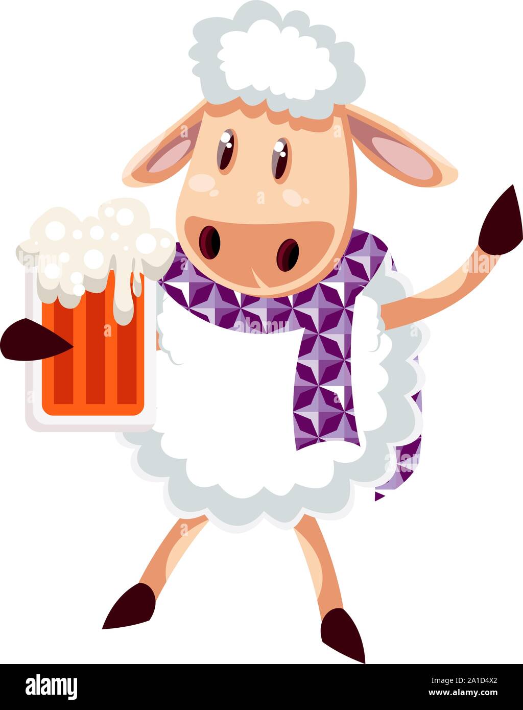 Black sheep beer Stock Vector Images - Alamy