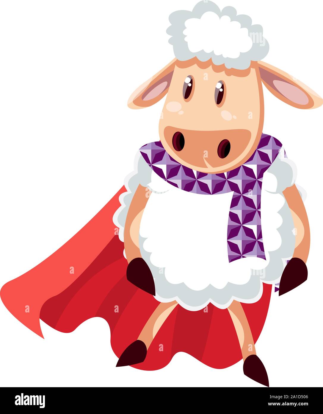 Hero fly vector illustration Cut Out Stock Images & Pictures - Alamy