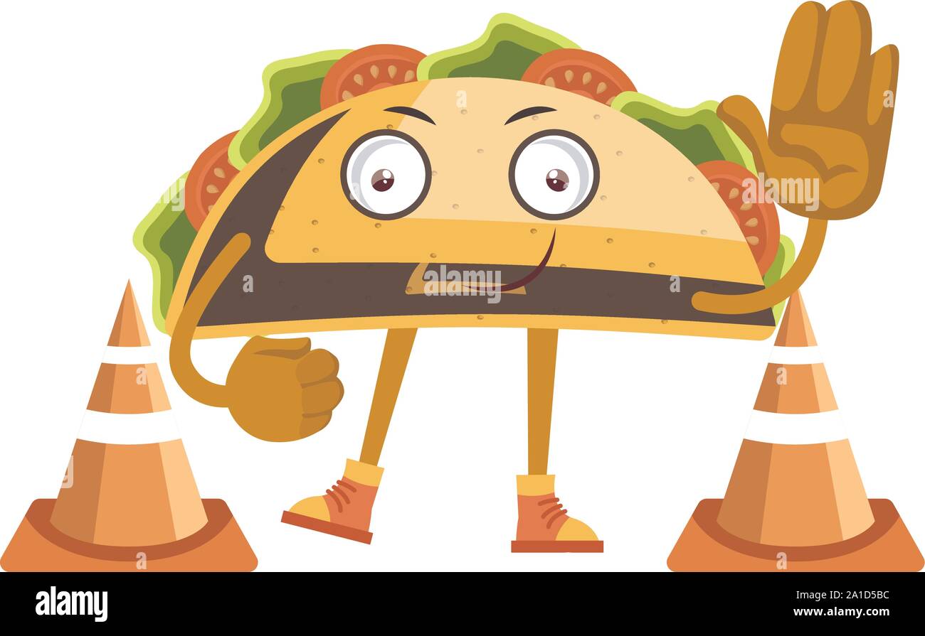 Taco stop Stock Vector Images - Alamy
