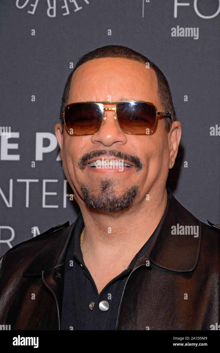 New York, United States. 25th Sep, 2019. Ice-T (Tracy Lauren Marrow ...