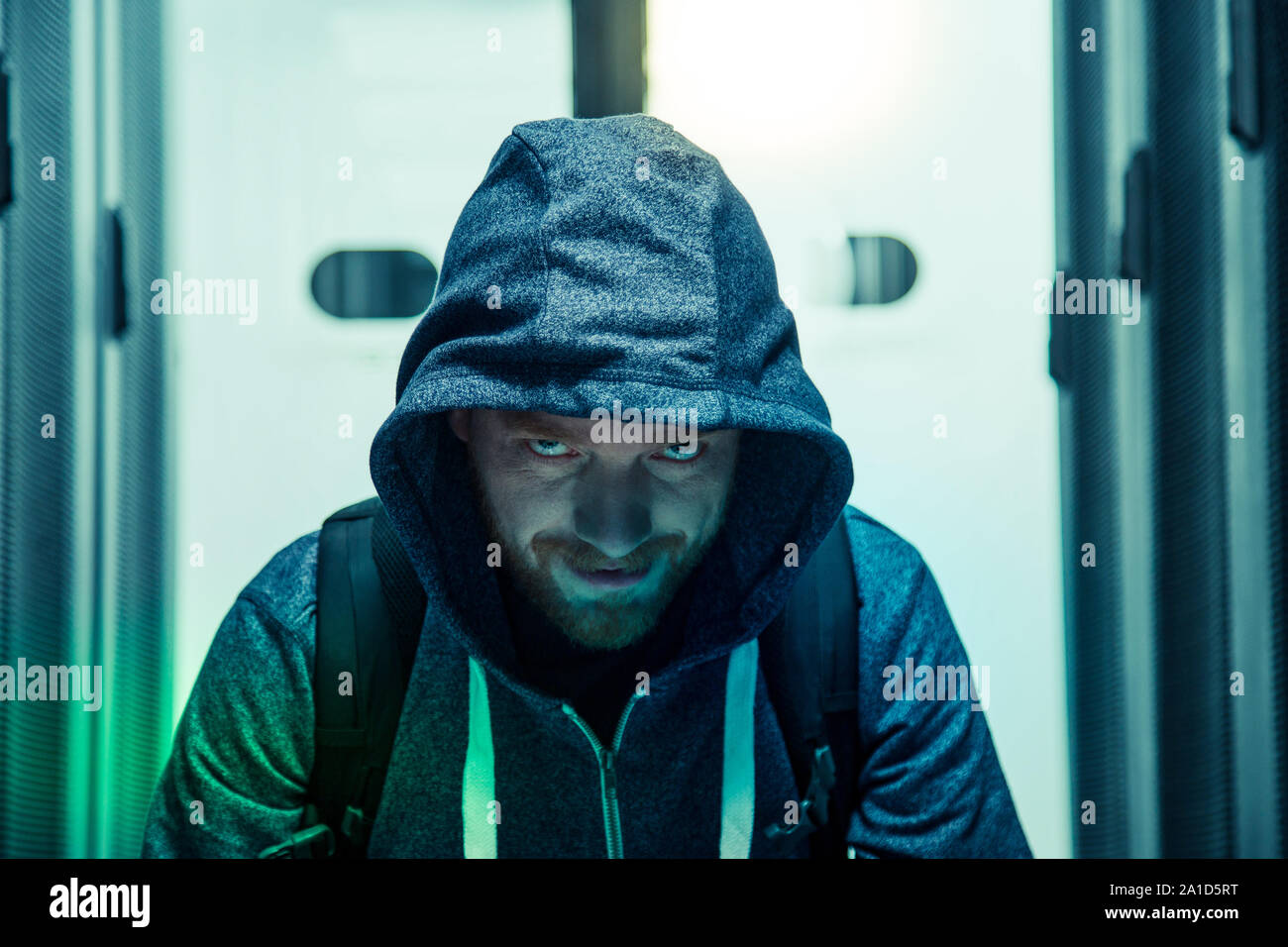 Happy hacker hi-res stock photography and images - Alamy