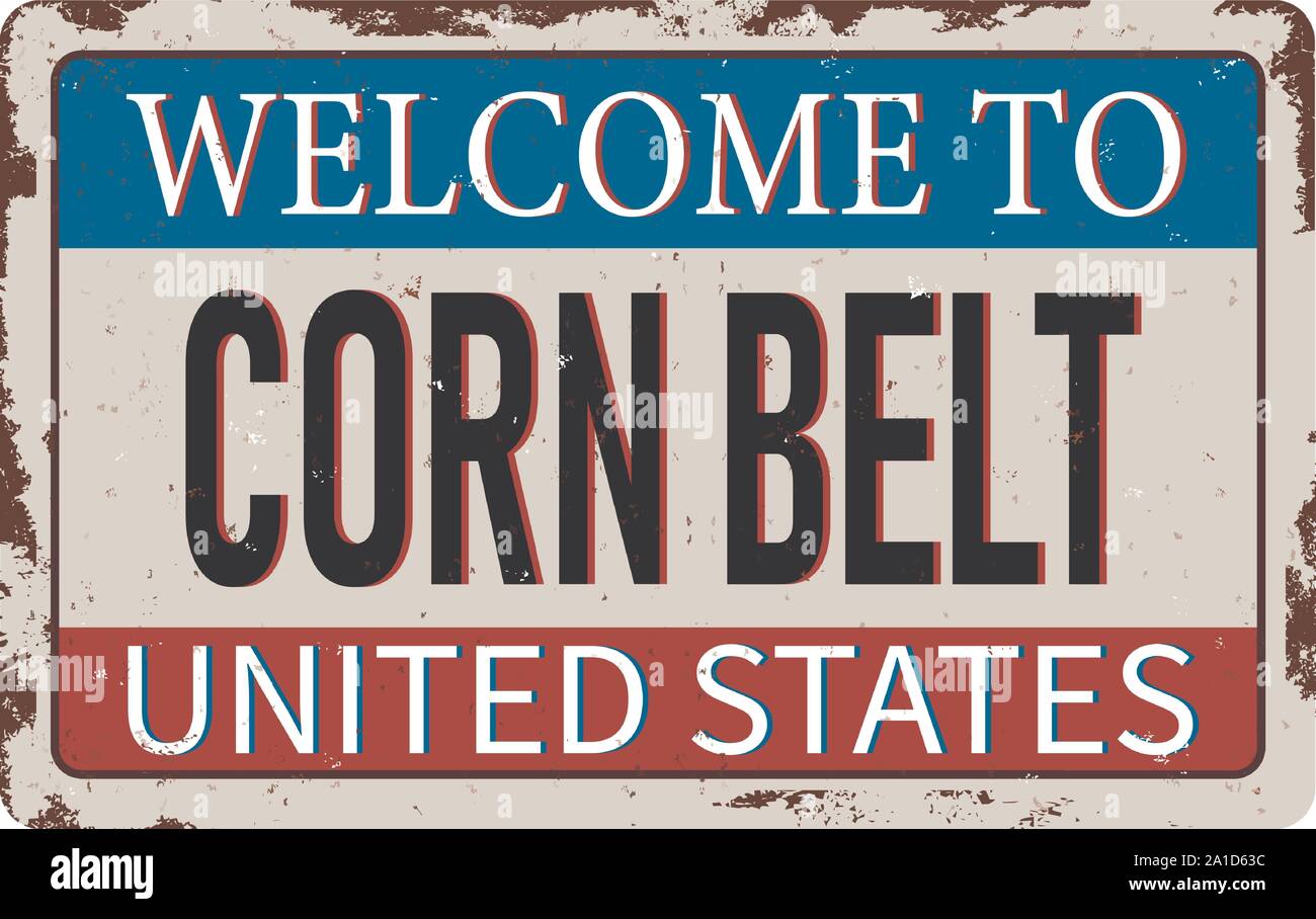 Us corn belt Stock Vector Images - Alamy