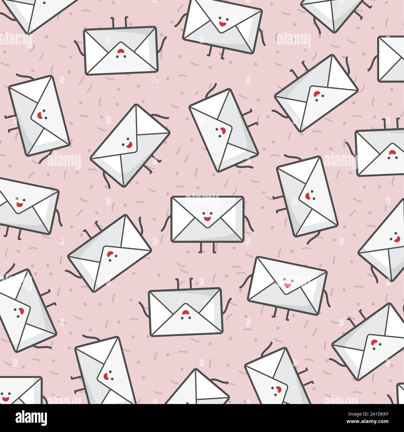 A Cute Ruller Illustration Vector for Background in purple color Stock ...