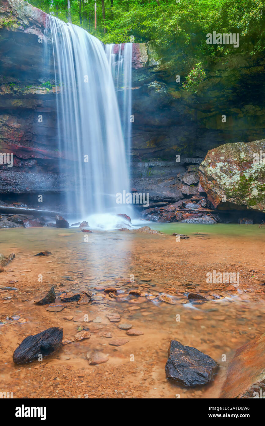 Cucumber Falls. Ohiopyle State Park. Pennsylvania. USA Stock Photo - Alamy