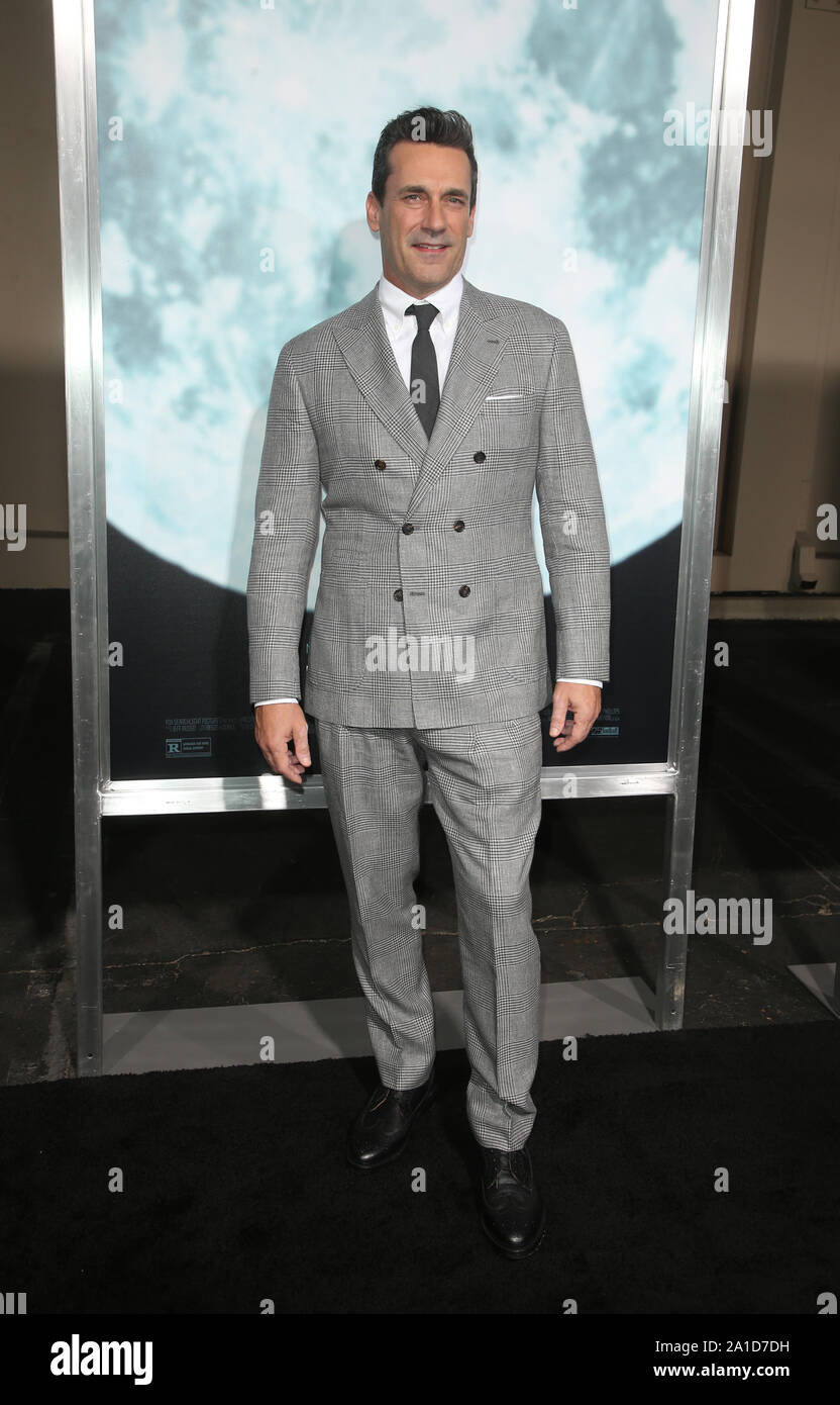 Los Angeles, Ca. 25th Sep, 2019. Jon Hamm, at the Los Angeles Premiere ...