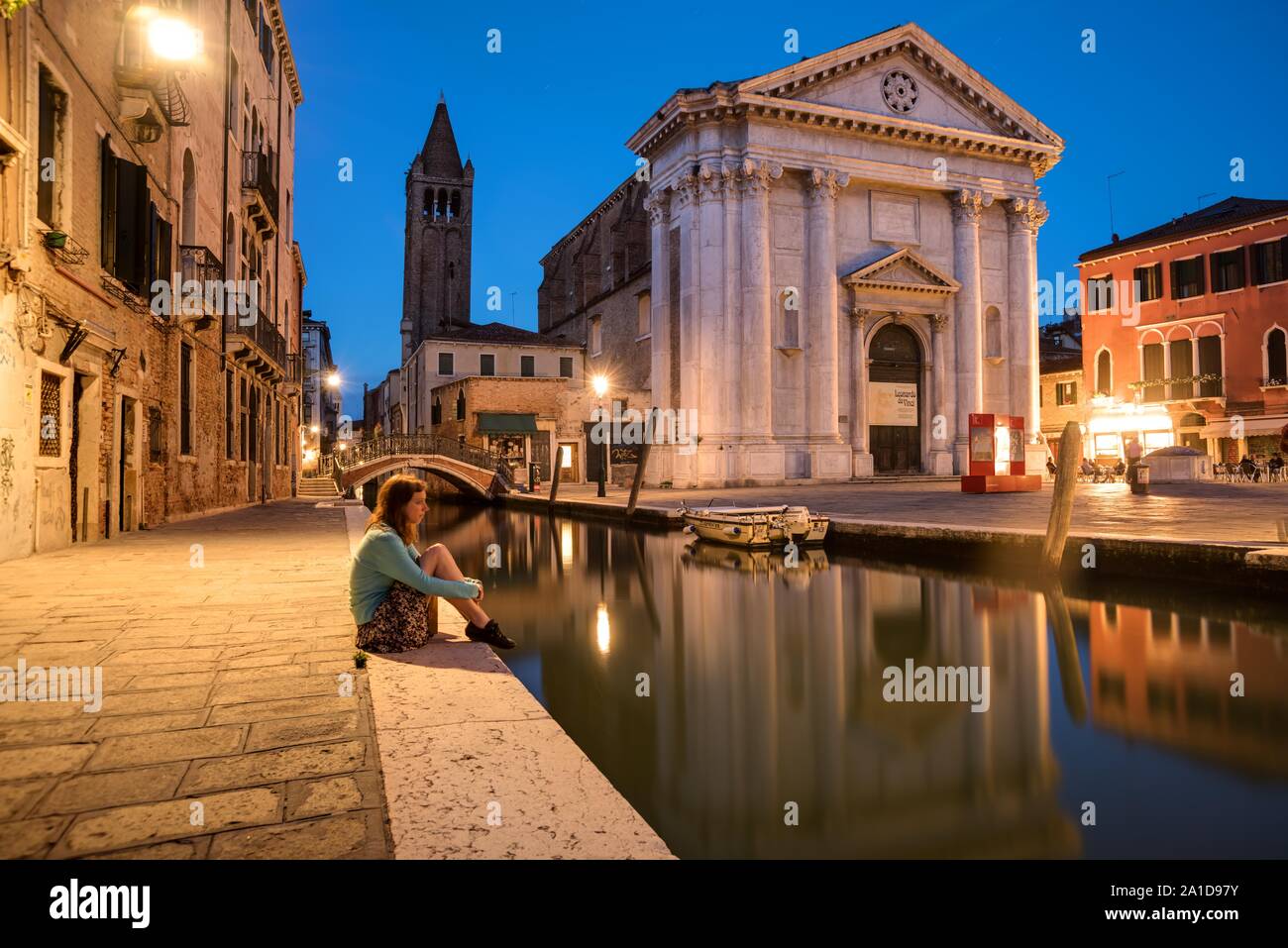 Chiesa di san barnaba venice hi-res stock photography and images - Alamy