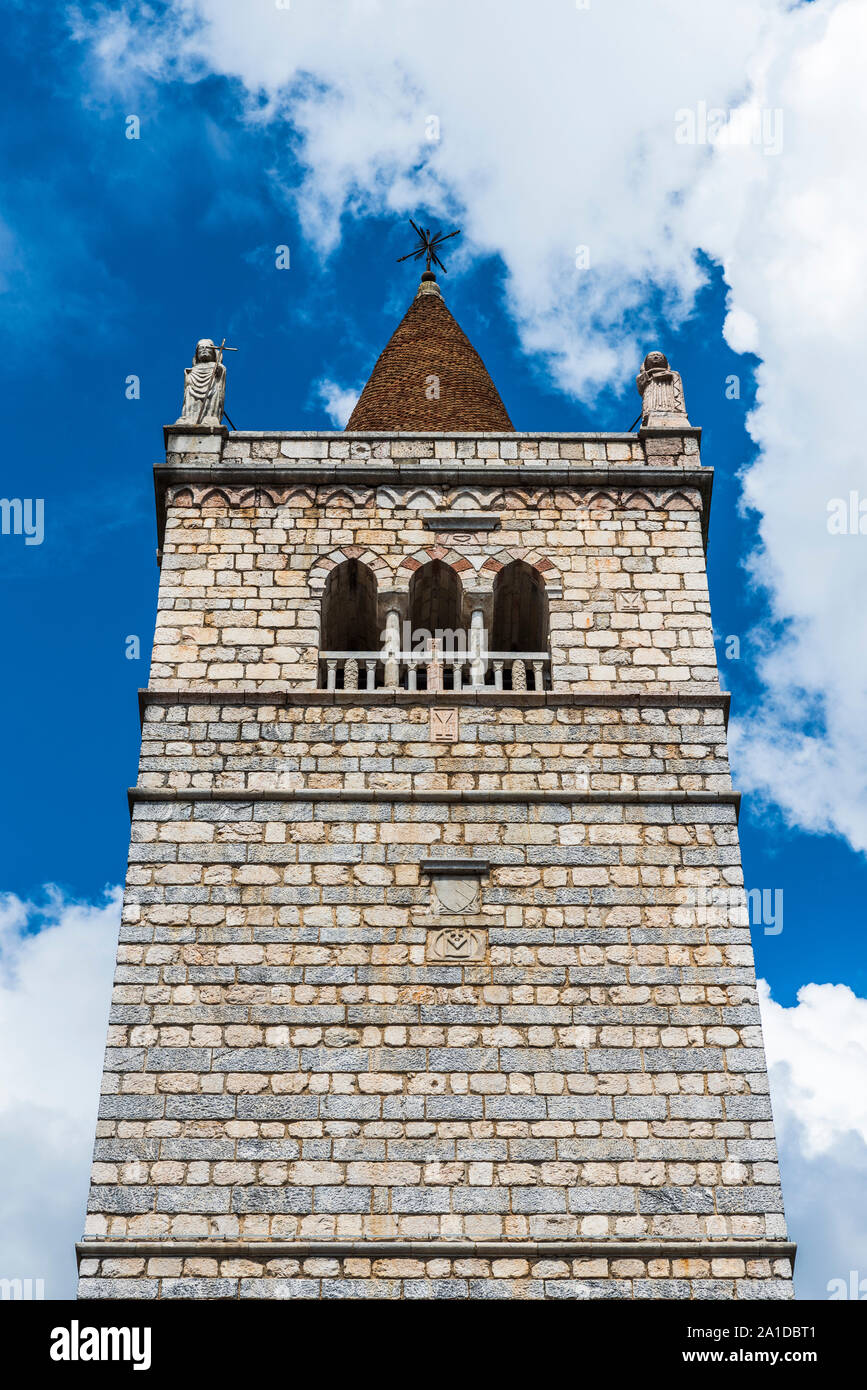 Ancient fortified village of Gemona del Friuli. Italy Stock Photo - Alamy