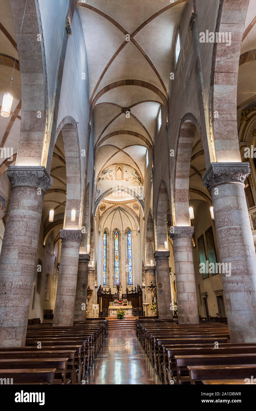 Ancient fortified village of Gemona del Friuli. Italy Stock Photo - Alamy
