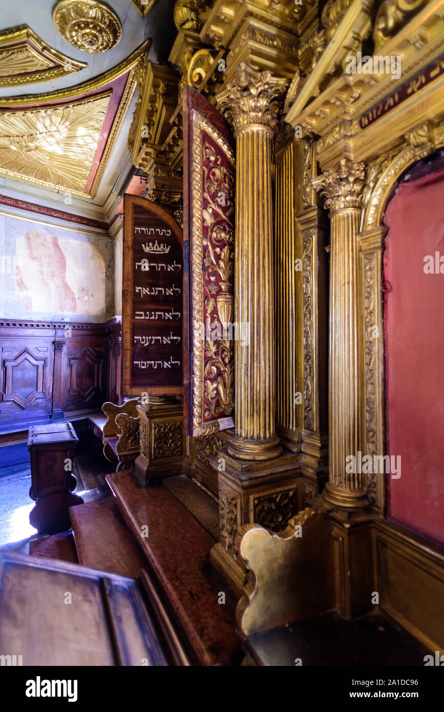 Venedig, Deutsche Synagoge - Venice, German Synagogue Stock Photo - Alamy