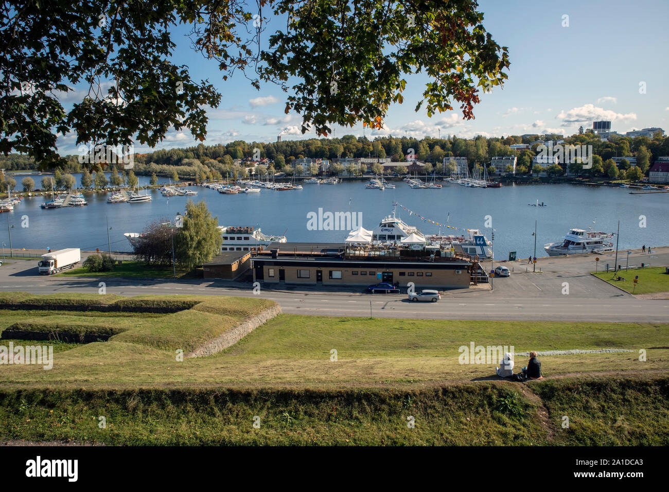 view from the Fortress of Lappeenranta, Finland Stock Photo - Alamy