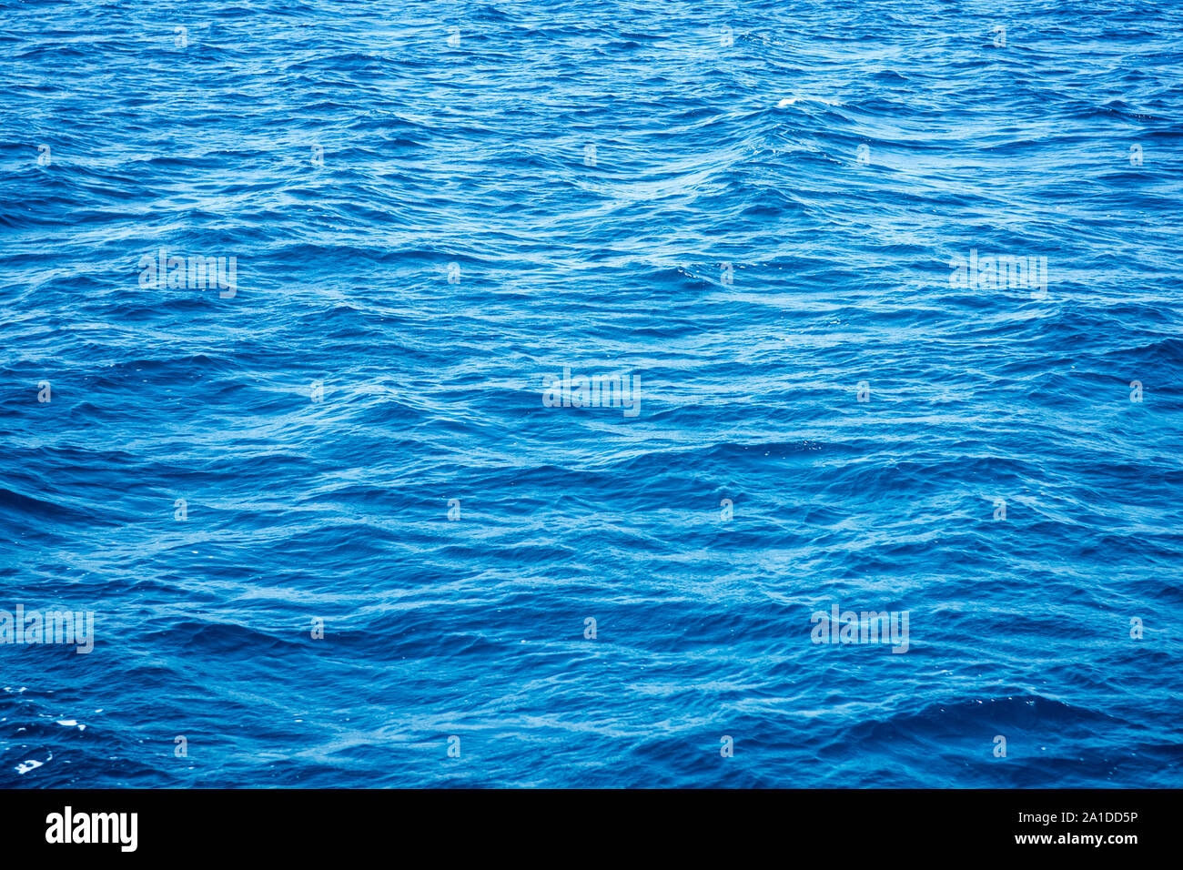 Ocean blue empty water surface background with small waves Stock Photo ...