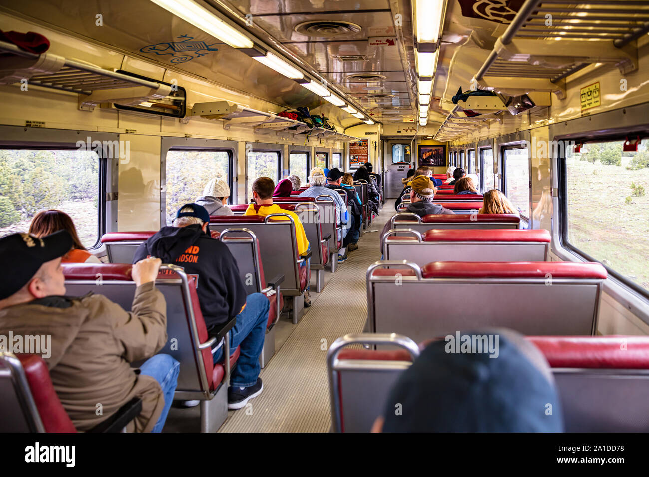 Passenger Train Cabin