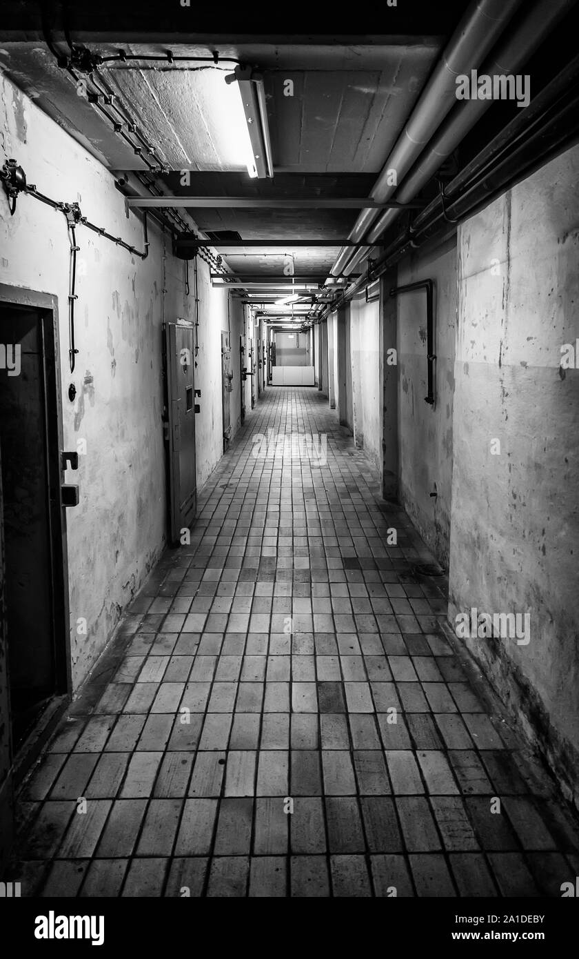Old jail with cells, detail of crime and justice Stock Photo - Alamy