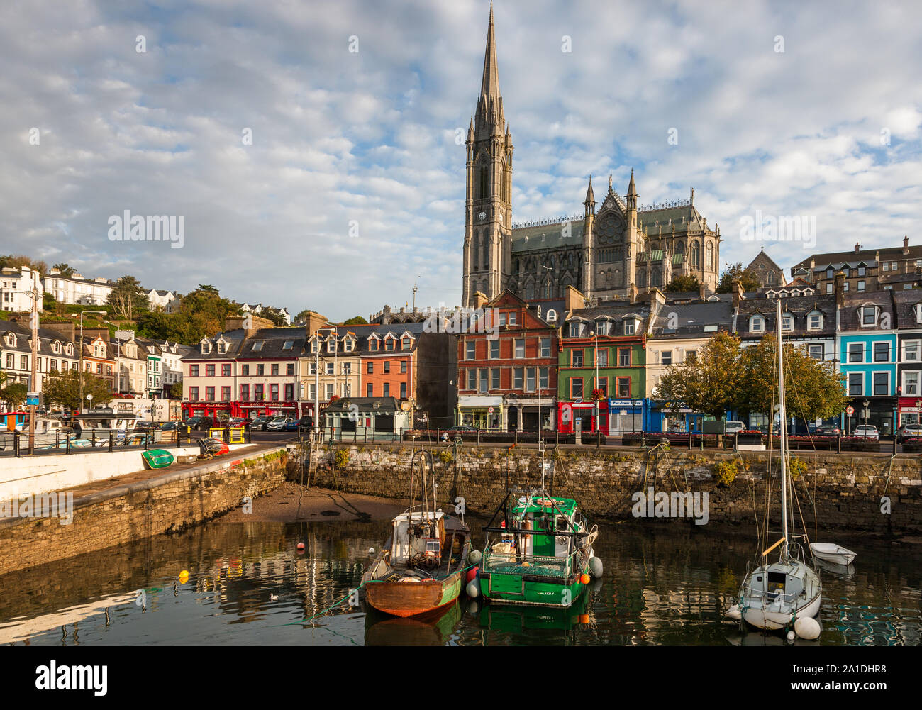 Cobh, Cork, Ireland. 25th September, 2019. St. Colman's Cathedral ...