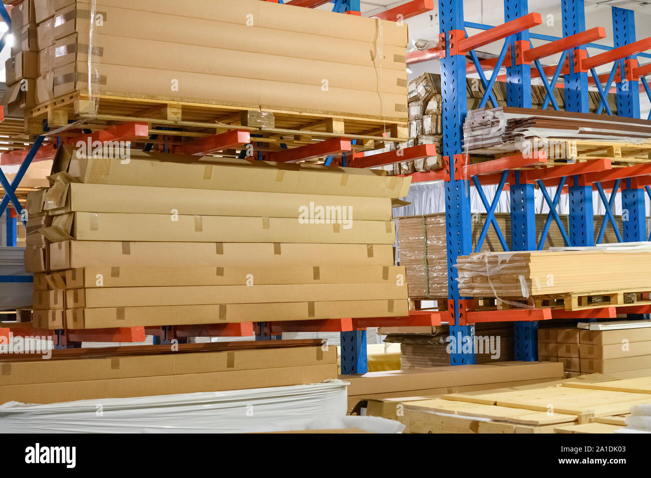 factory warehouse inside horizontal composition Stock Photo - Alamy