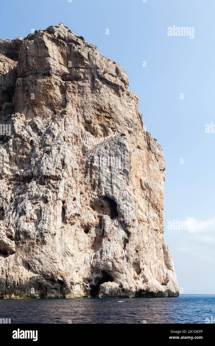 Neptunes Cave Sardinia Stock Photo - Alamy