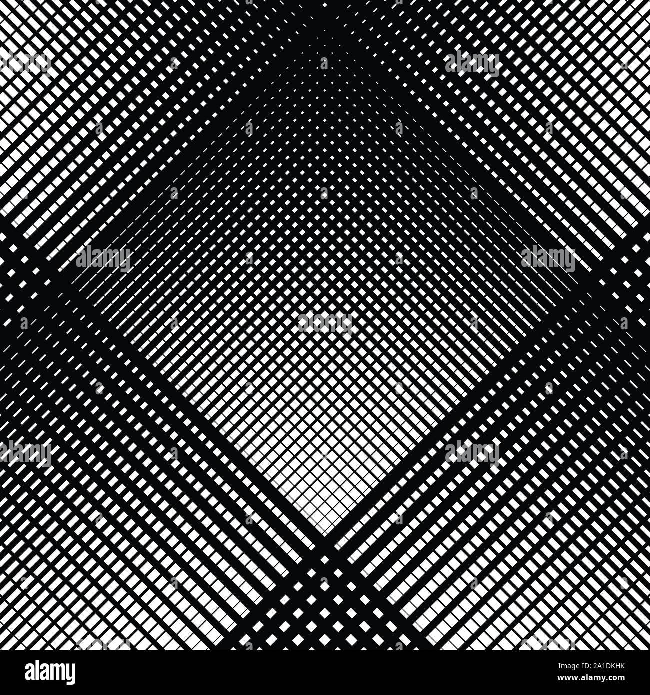 Grid, mesh pattern, texture with dynamic, irregular lines. Intersecting stripes matrix, grating ...