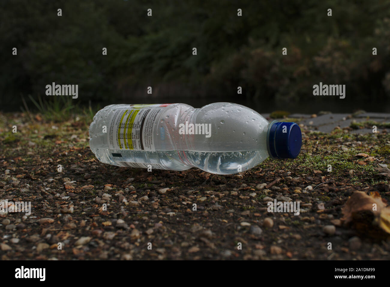 Discarded plastic bottle. Birmingham. British Isles Stock Photo - Alamy